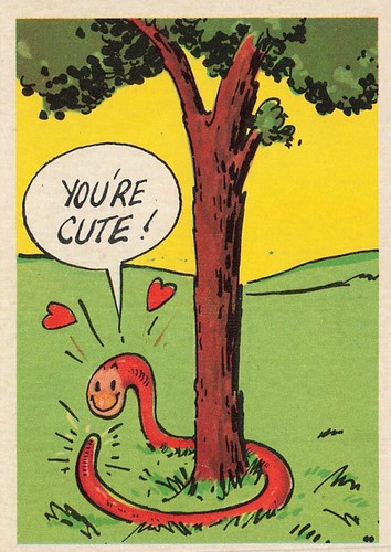 Postcard 1957 Topps Goofy Series #12 You're Cute | eBay