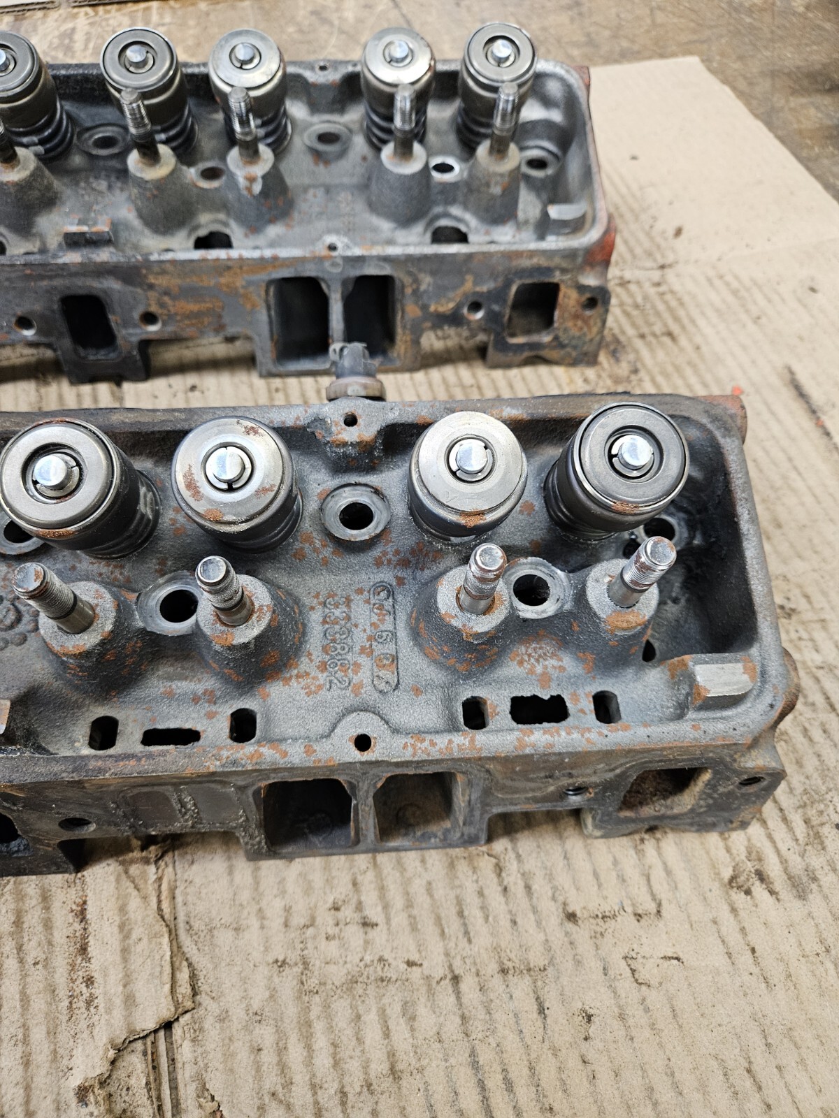 1973-1980 Small Block Chevy SBC 350 400 Heads GM #333882 882, 1.94/1.50 ...