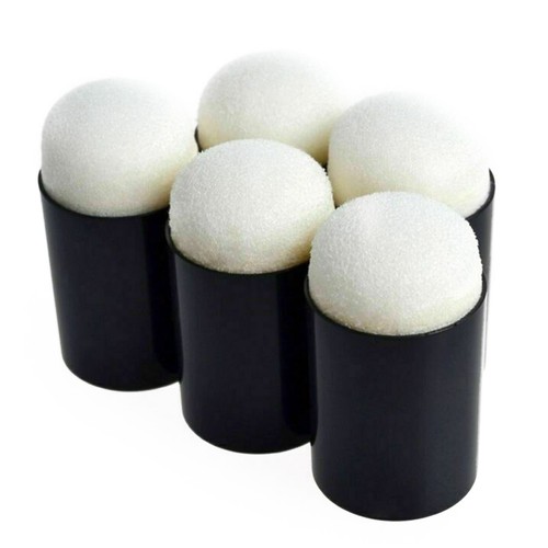 5 Pack Plastic Handle Sponge Finger Daubers Ink Pad Great for applying ...