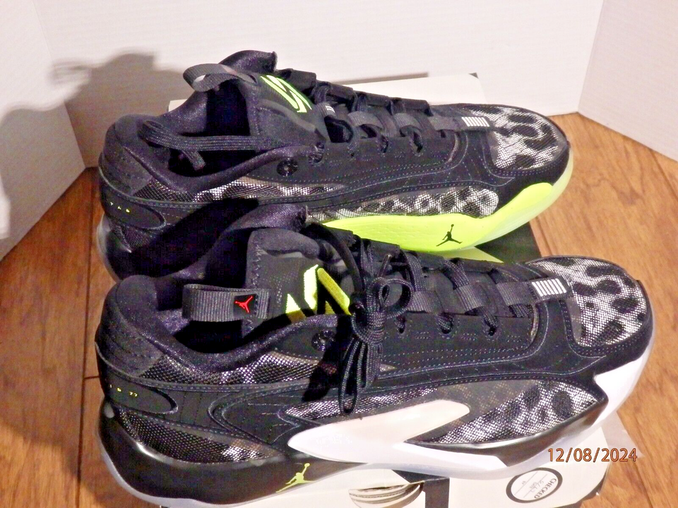 Nike Air Jordan Luka 2 DX8733-017 Black White Volt Men's NEW IN BOX | eBay