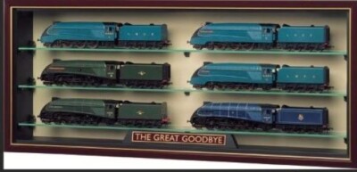 Hornby The Great Goodbye 6 Locos incs DISPLAY CASE with certificates ...