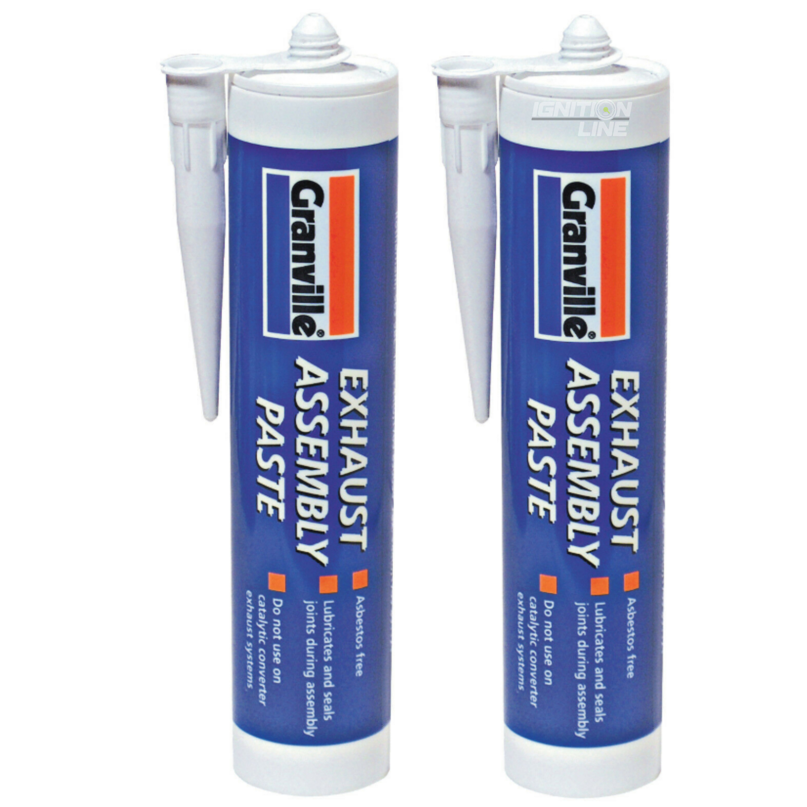 2 x Exhaust Assembly Paste Repair Putty Sealant Jointing Gun Cartridge ...