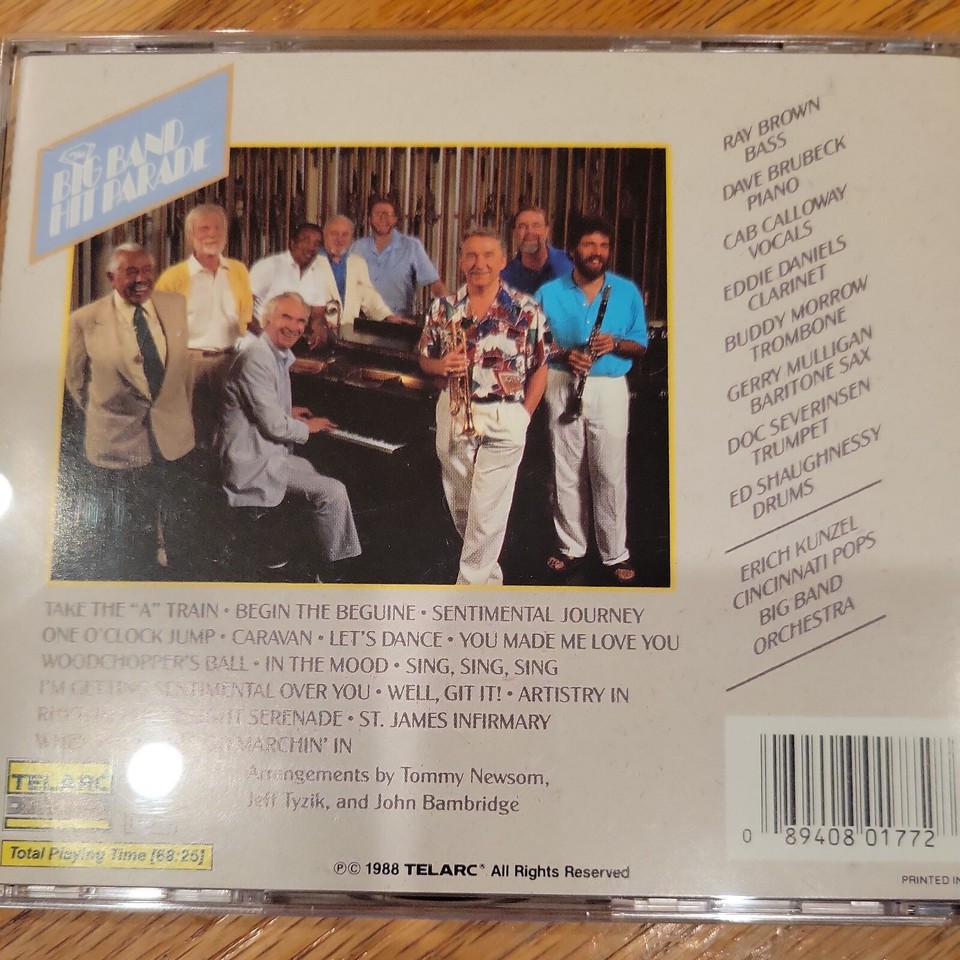 The Big Band Hit Parade, Kunzel/Cincinnati Pops - (Compact Disc ...