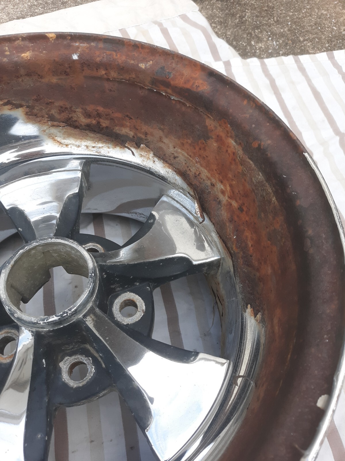 Keystone Kustomag /Klassic Wheels 15x10 Deep Dish Chevy Rat Rod | eBay