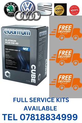 QUANTUM PLATINUM PLUS 5W-40 FULLY SYNTHETIC ENGINE OIL 5Litres ...