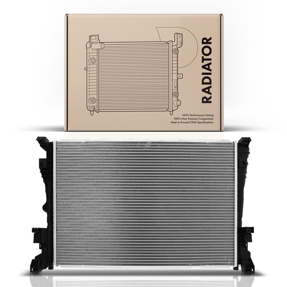 Radiator w/o Oil Cooler for Mercedes-Benz C63 AMG 2008-2015 E63 AMG 5 ...