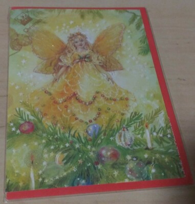 "Christmas Tree Fairy" Card Beverlie Manson Forest Fairies at Christmas ...