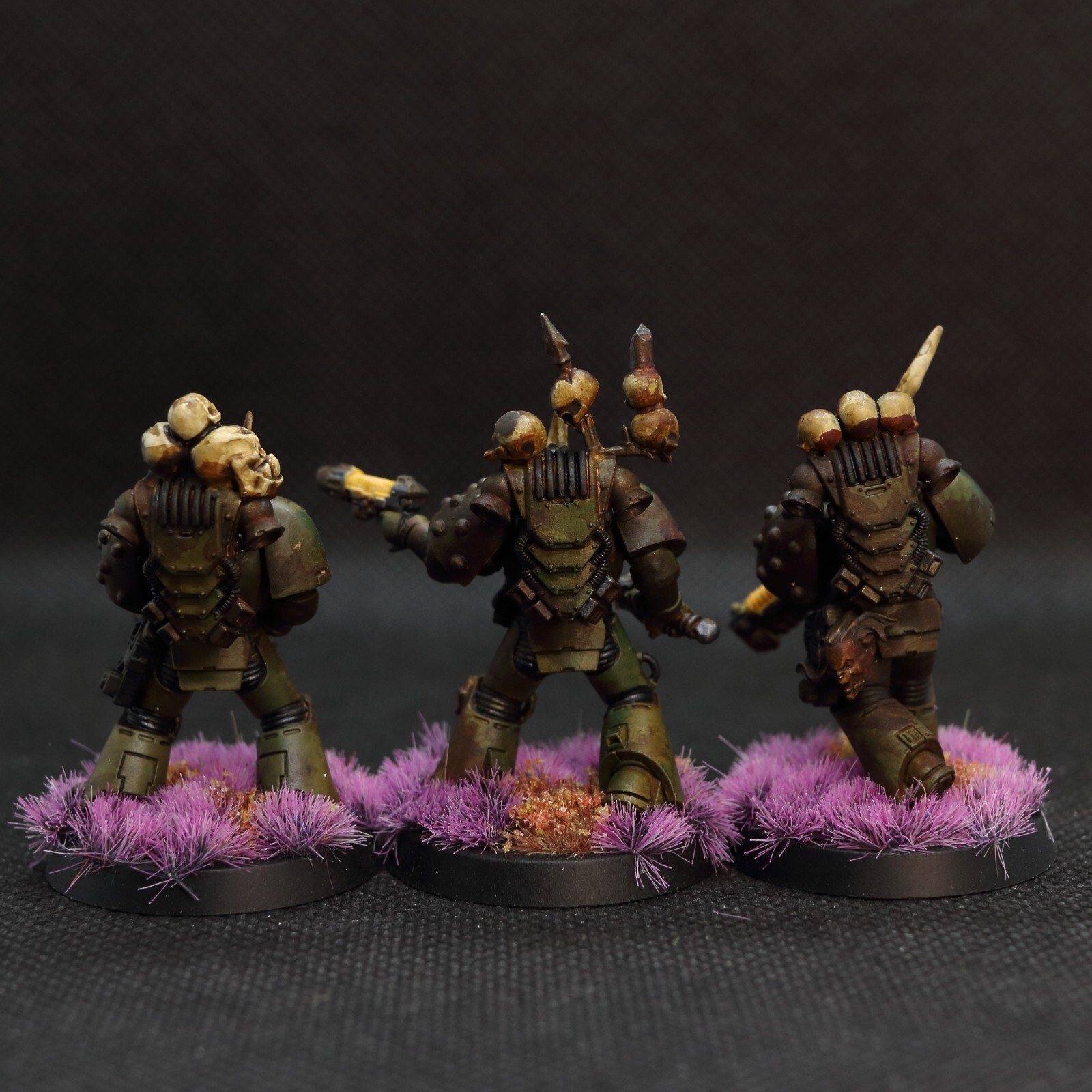 Chaos Kill team Warhammer 40k (nurgle) (Horus heresy) Field of rot | eBay
