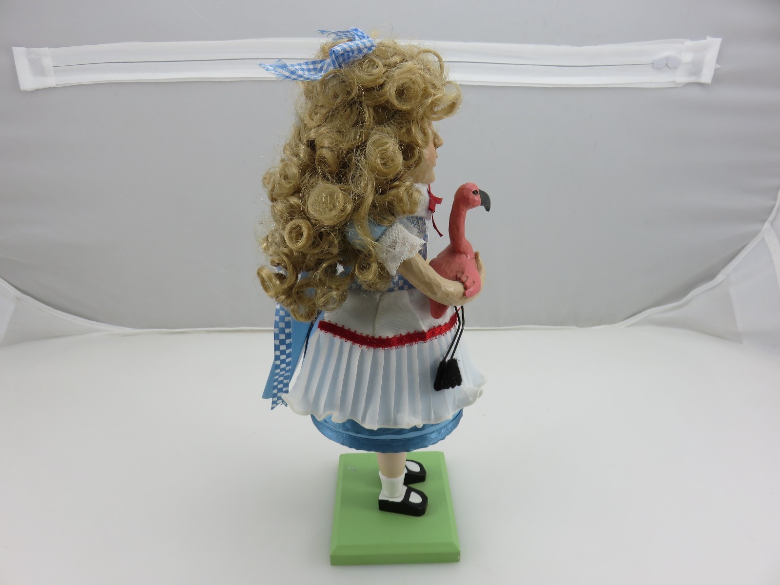 Lillian Vernon Alice In Wonderland Pink Flamingo Wooden Nutcracker | eBay