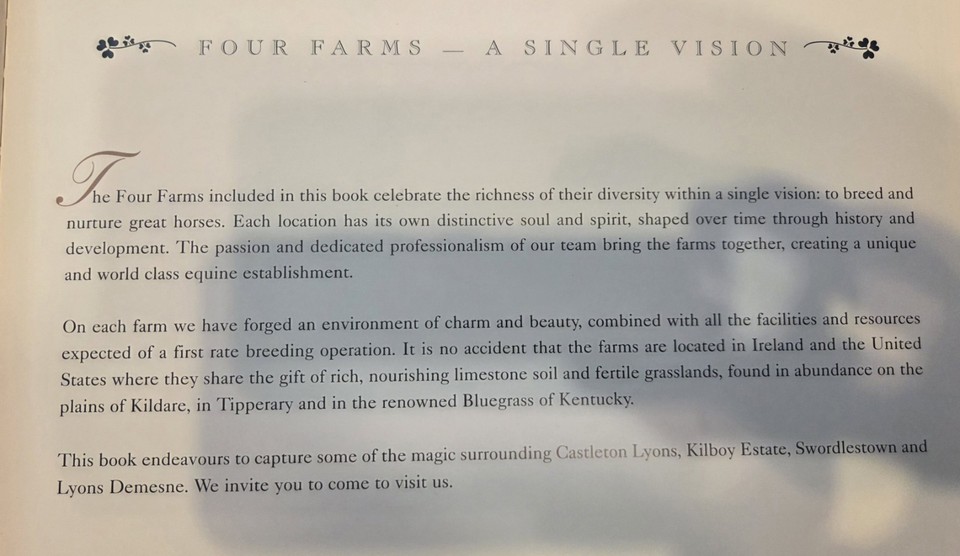 Four Farms, castleton Lyons | eBay