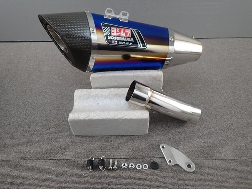 Silenziatore marmitta scarico slip-on Yoshimura R-11 Zx-6R 13-18 Carbon ...