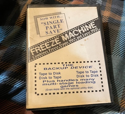 Commodore 64 Freeze Machine Back Up Device Freeze Frame MkV Lazer MkII ...