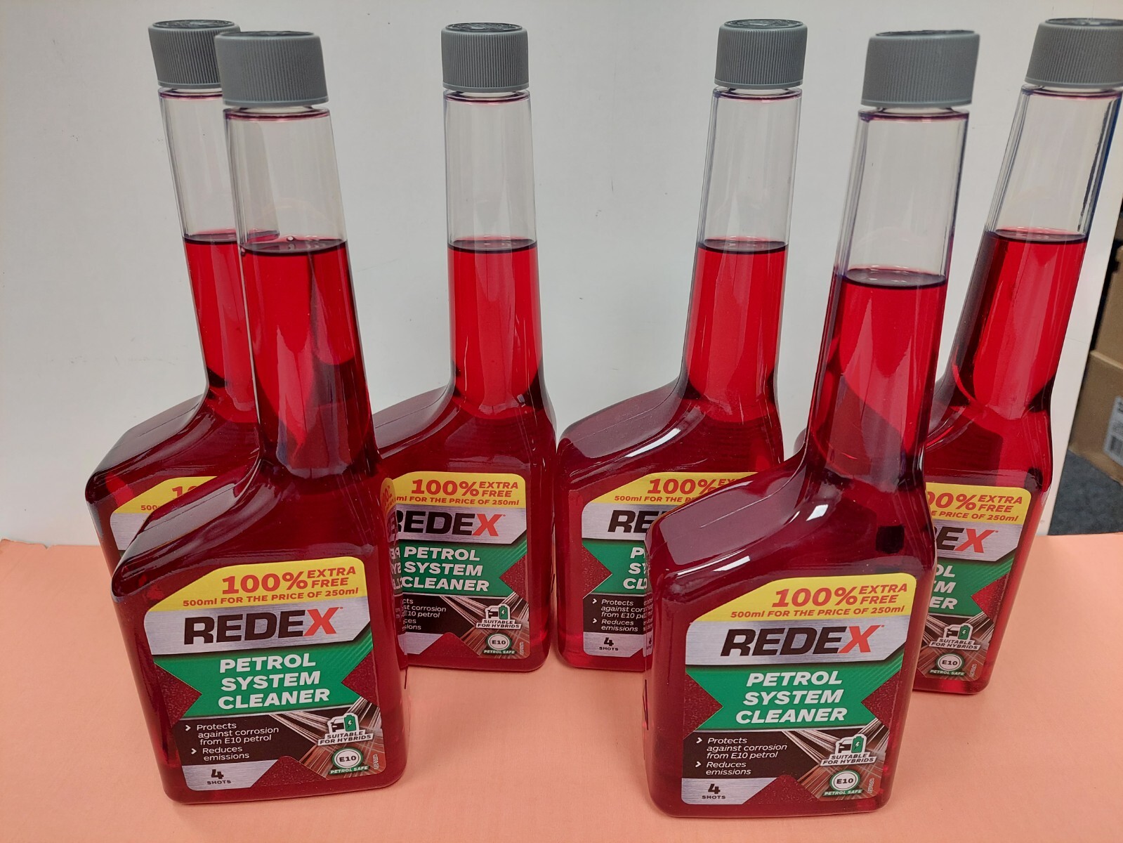 REDEX PETROL INJECTOR CLEANER FUEL SYSTEM TREATMENT CAR EXHAUST 500ML 6 ...