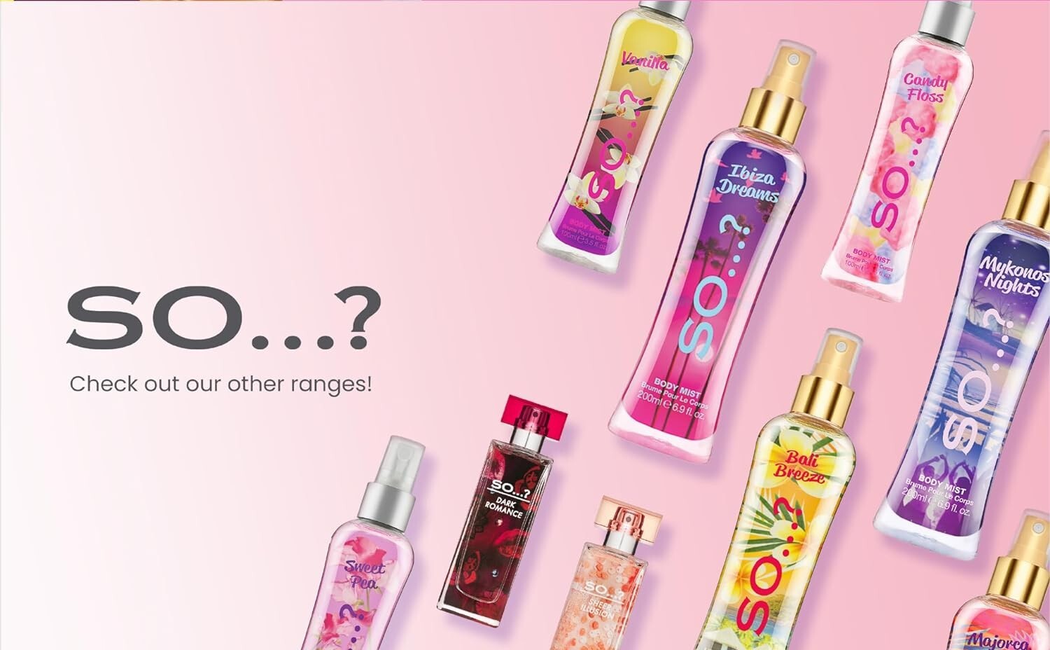 Body Mist By So…? Womens Mini Mist Body Spray Fragrance Gift Set 4x50ml ...