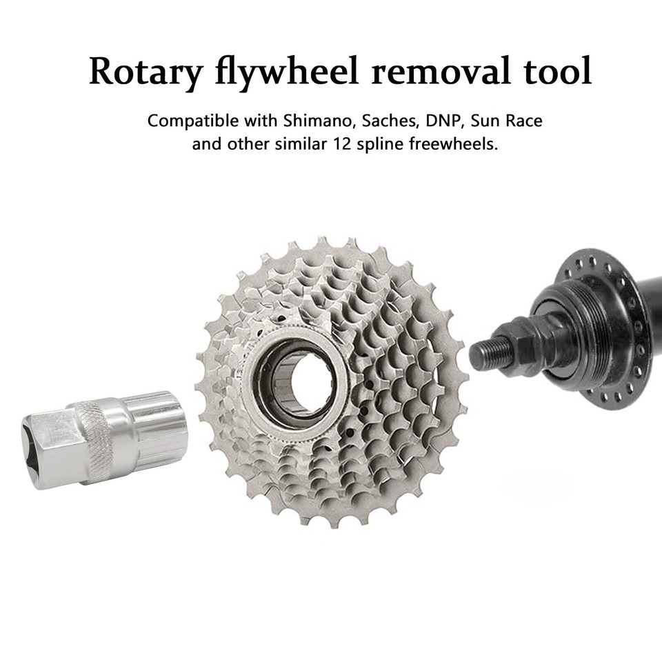 Bicycle Freewheel Remover Freewheel Removal Tool Compatible with ...