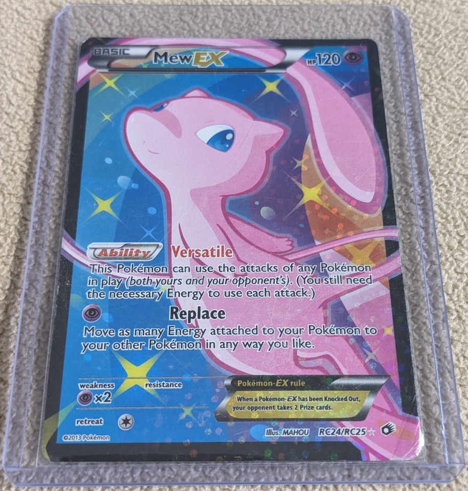 Pokemon Card - Mew-EX - RC24/RC25 - Ultra Rare Legendary Treasures Full ...