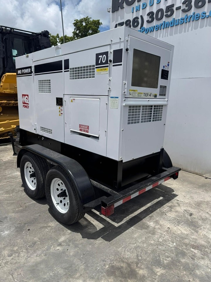 70 kva Multiquip whisperwatt DCA-70SSIU4F Silent Mobile Diesel ...