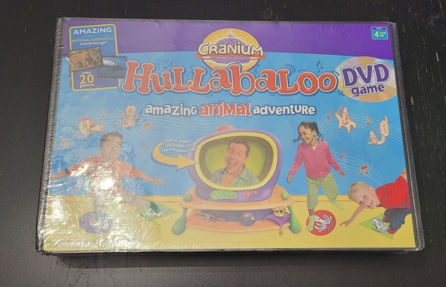 2005 Cranium Hullabaloo Animal Adventure DVD Game 100 Complete for sale ...