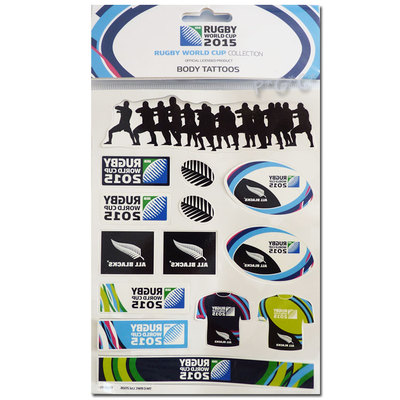 Rugby World Cup 2015 All Blacks Tattoos - NOW HALF PRICE! | eBay