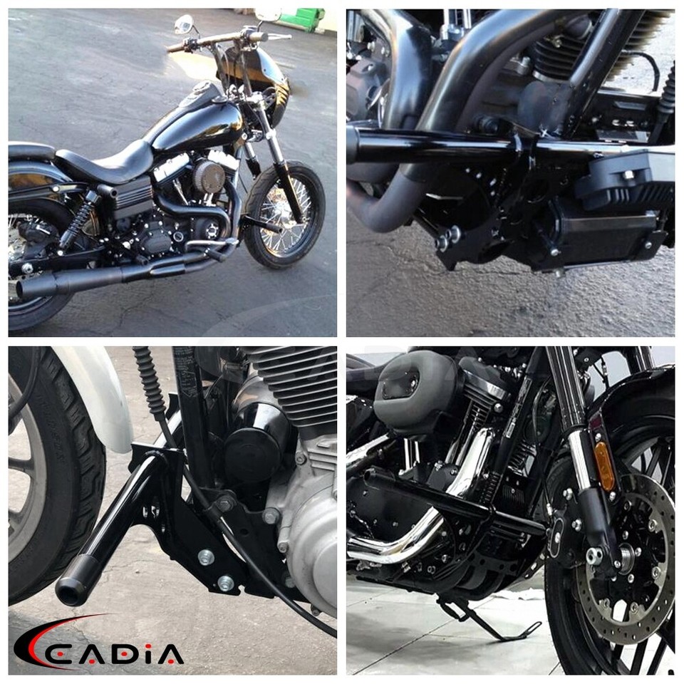 Motorcycle Crash Bar Engine Guard For Harley Dyna FXD Street Fat Bob ...