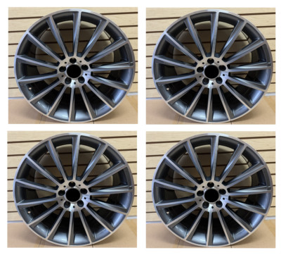 4pc 18" MERCEDES 2018 E63 Rims Wheels Set4 New E350 C300 E300 E550 C250 ...