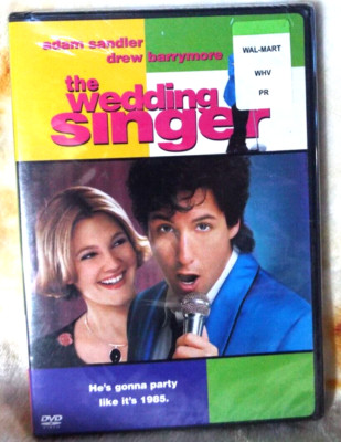 The Wedding Singer DVD Movie Adam Sandler Drew Barrymore NEW SEALED ...