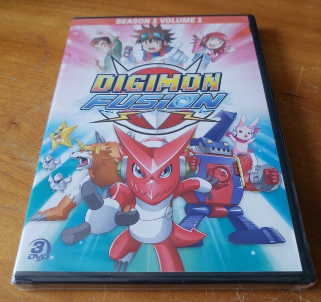 Digimon Fusion: Season 1, Volume 1 (DVD, 2015, 3-Disc Set) anime tv ...