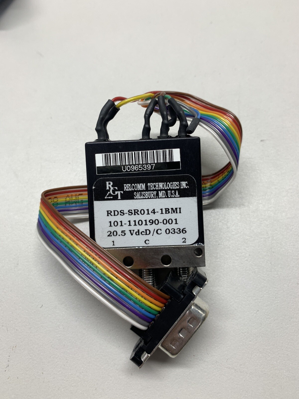 RelComm Technologies RDS-SR014 1BMI Coax Relay | eBay