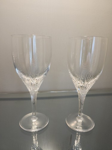 Atlantis Crystal Wine Glasses (2) - Sonnet Pattern | eBay
