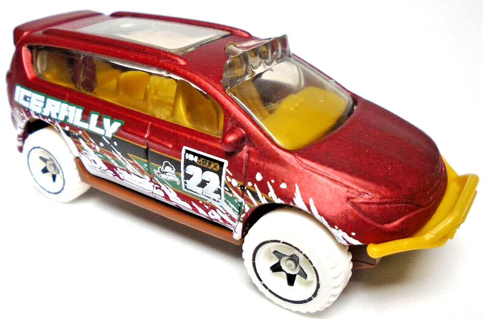 2018 HOT WHEELS '18 CHRYSLER PACIFICA ICE RALLY #22 RED 1:64 DIECAST 3 ...
