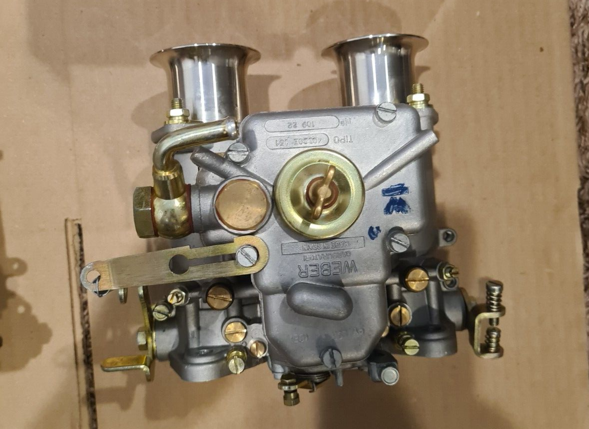 Weber Dual Side Draft Carburetor Carb kit DCOE 40 & 45 Progressive READ ...