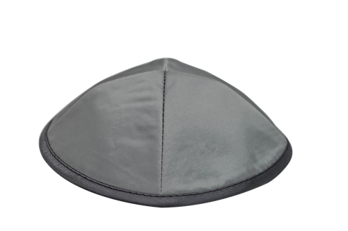 Gray dome Satin Kippah Yarmulke Traditional Jewish Yamaka Holy Head hat ...