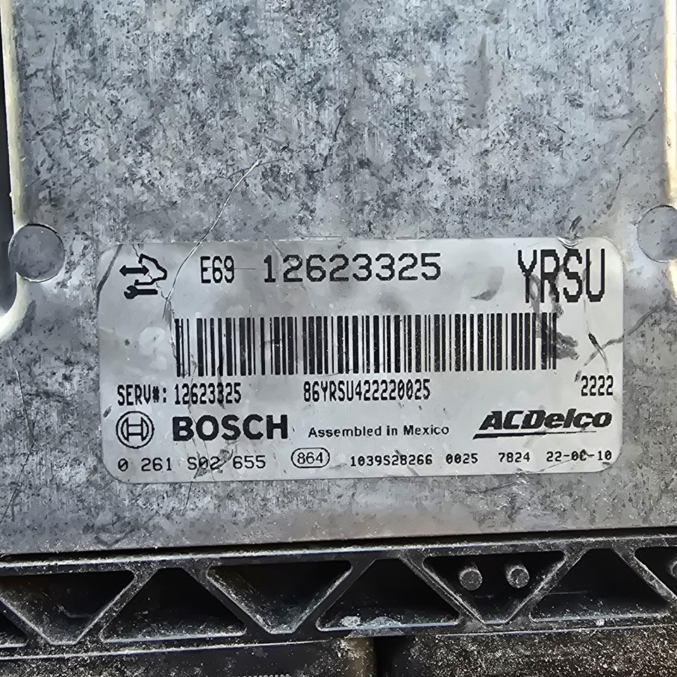 2008-2009 Cadillac CTS STS 3.6L GM Engine Control Module ECM ECU OEM ...