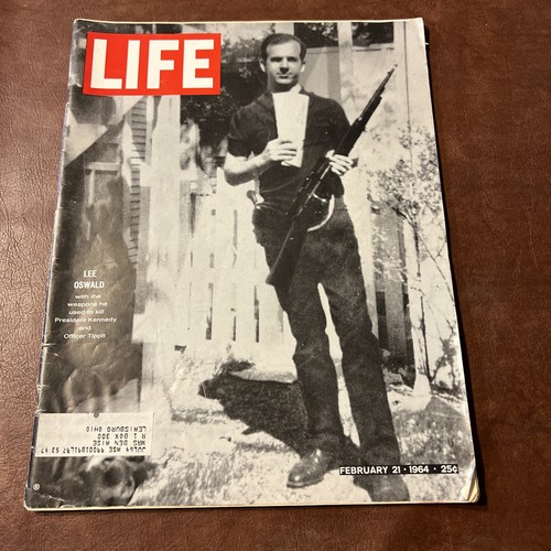 Life Magazine February 21 1964 Lee Harvey Oswald Cover JFK Kennedy ...