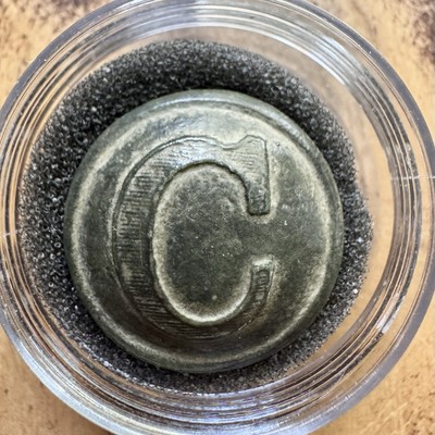 Civil War Confederate Cavalry "C" Button, Dug in Tennessee | eBay