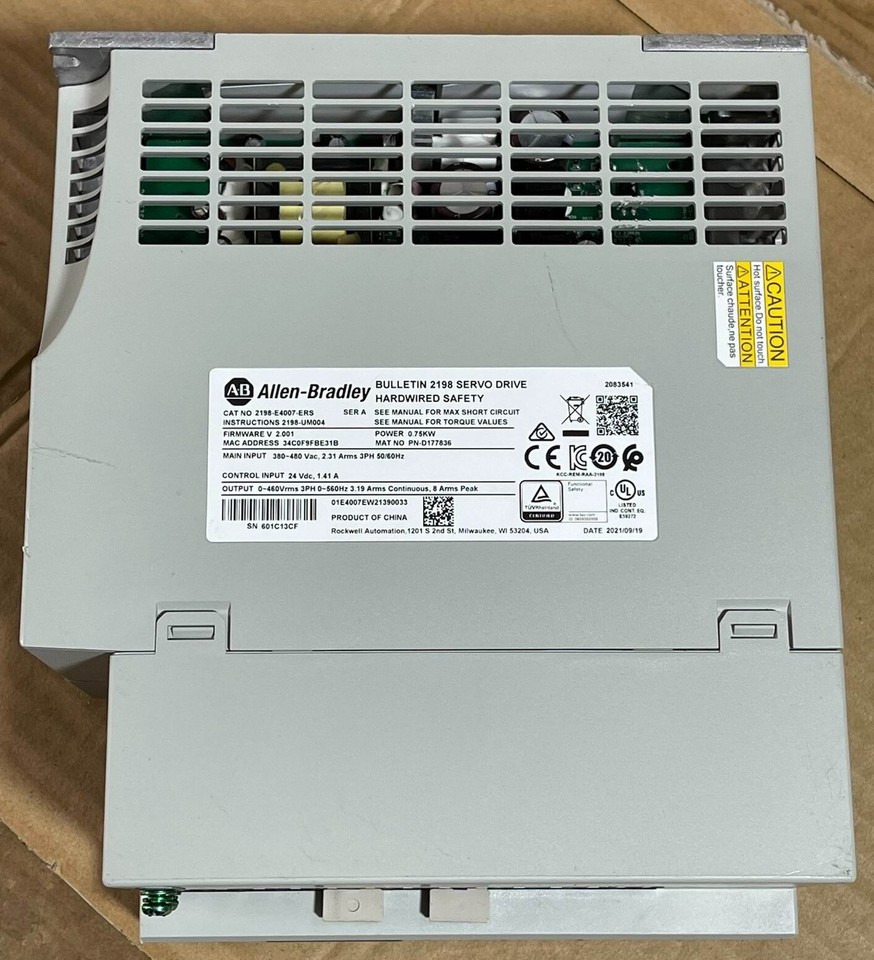 2198-E4007-ERS Kinetix 5100 Servo Drive (Used working) by DHL | eBay