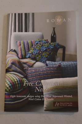 ROWAN FREE COLLECTION NO. 9 EIGHT HOMEWARE DESIGNS PUBLISHER COATS 2015 ...