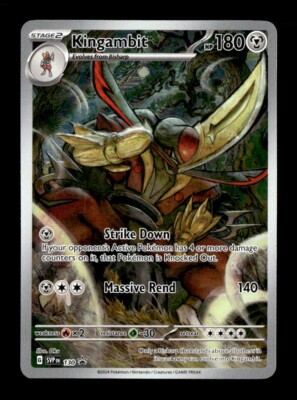 Pokémon TCG - Kingambit - 130 - SV: Scarlet & Violet Promo Cards - Near ...