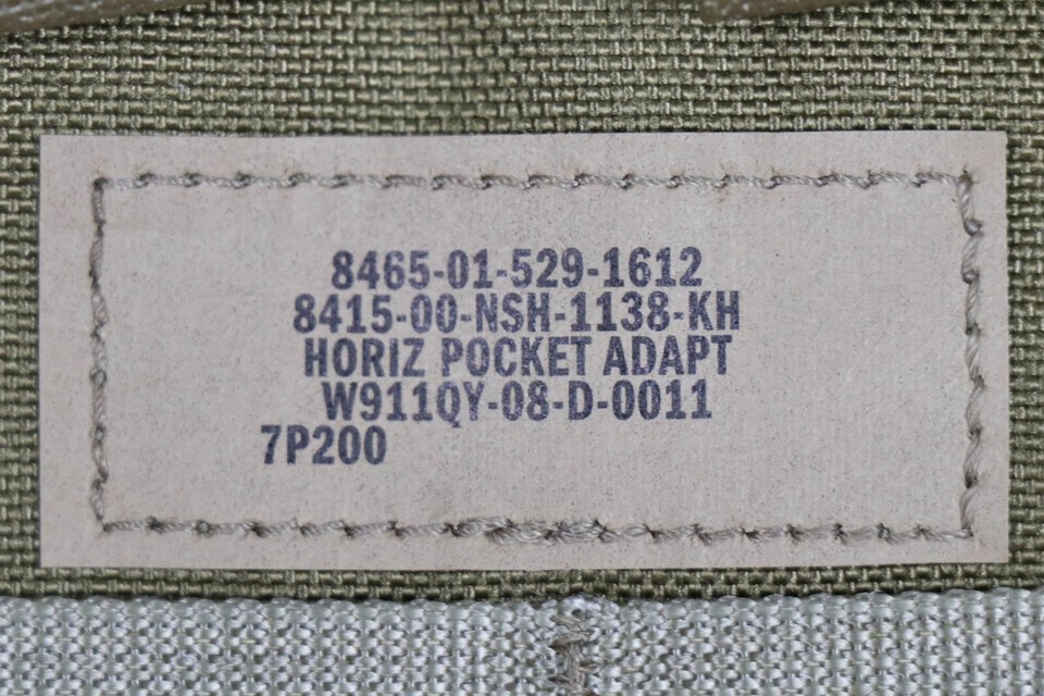 US Marine Corp Molle II Horizontal Pouch Adapter Coyote USMC Eagle ...