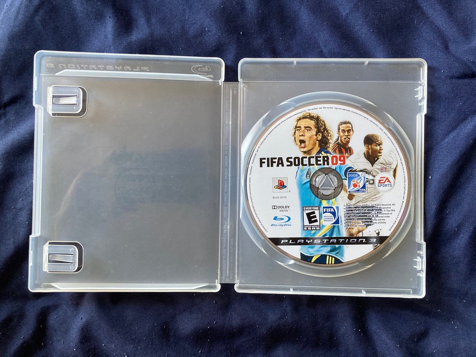 FIFA Soccer 09 (Sony PlayStation 3, 2008) Video Game PS3 Disk and Case ...