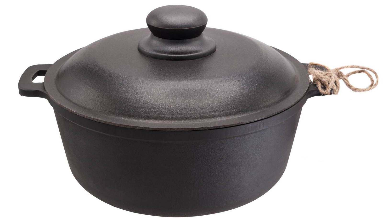 Gusseisen Koch-Topf Kazan Kasan 6 L Liter mit ALU Deckel Kessel ...