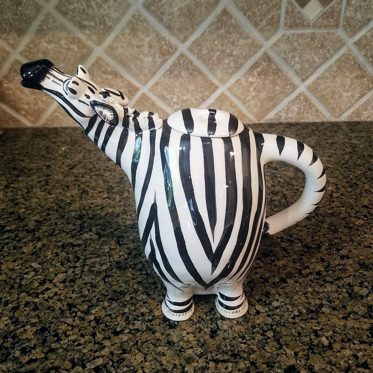 Black White Zebra Bathroom Themes