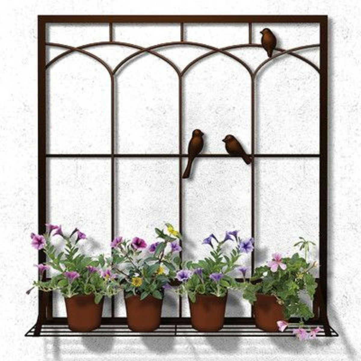 Large Outdoor Wall Planters
