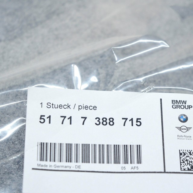 51717388715 Cover Cowl Panel Part 2 BMW 520i G31 2018 for sale online ...