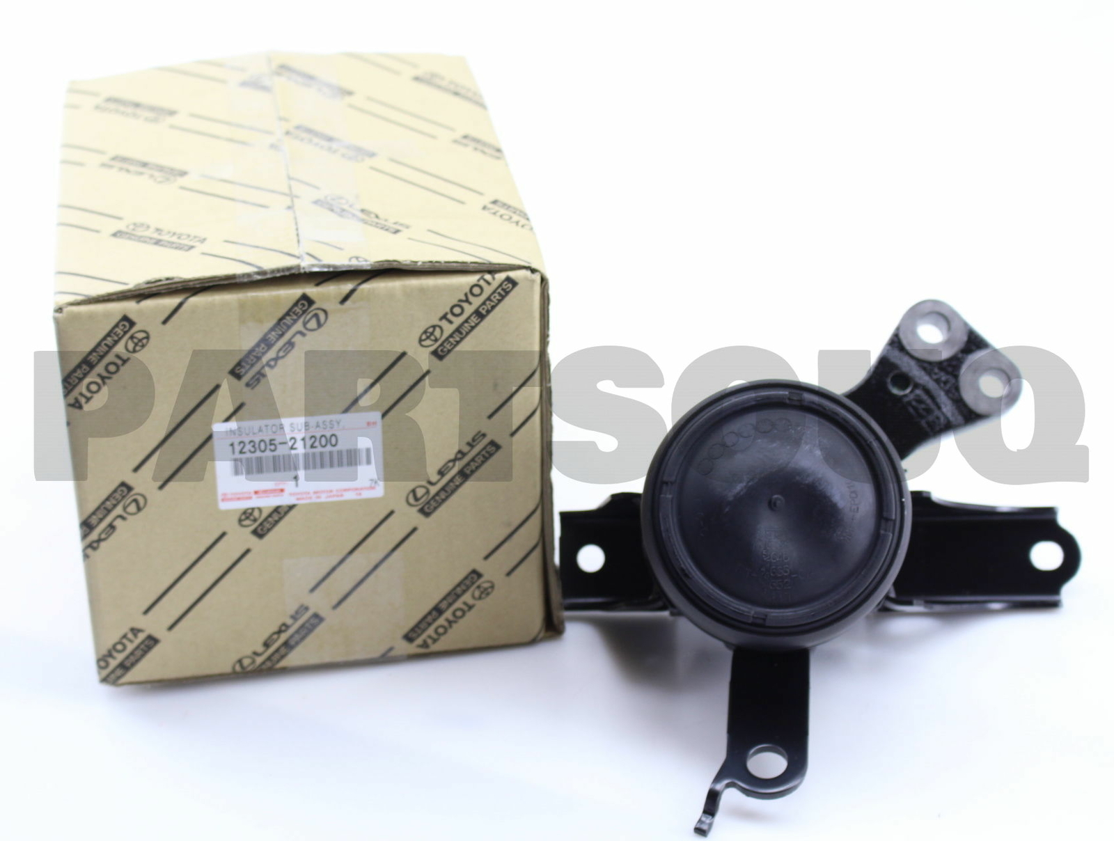 1230521200 Genuine Toyota INSULATOR SUB-ASSY, ENGINE MOUNTING, RH 12305 ...