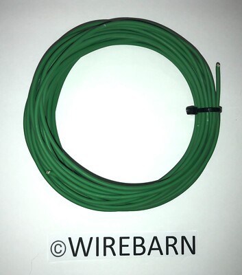 18 GAUGE GXL LIGHT GREEN AUTOMOTIVE WIRE HIGH TEMP 100 FT PRIMARY ...