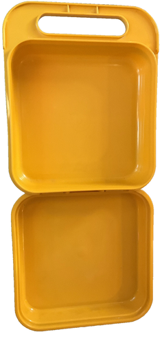 Tupperware Tuppertoys Stencil Art Set 18 Stencils in Yellow Sturdy ...