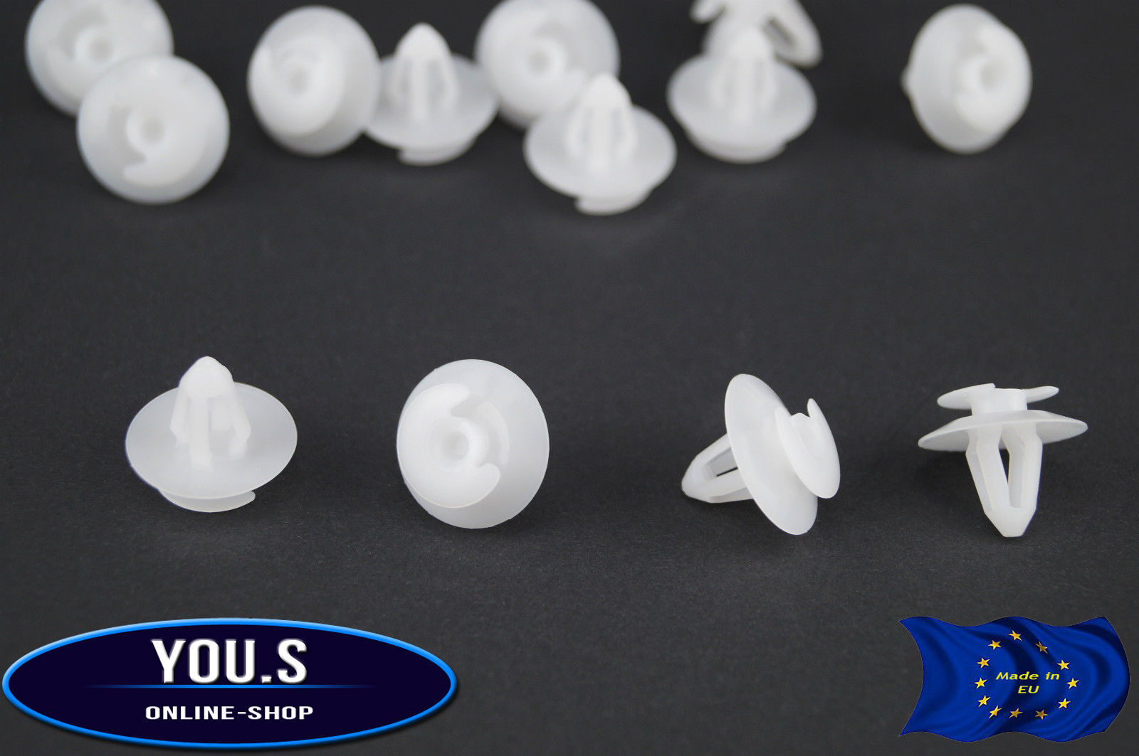 10 x Interior Car Door Panel Clip for MERCEDES-BENZ W123 W124 W126 W202 ...