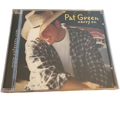 Pat Green Carry On CD Universal Distribution Green Horse Records New ...