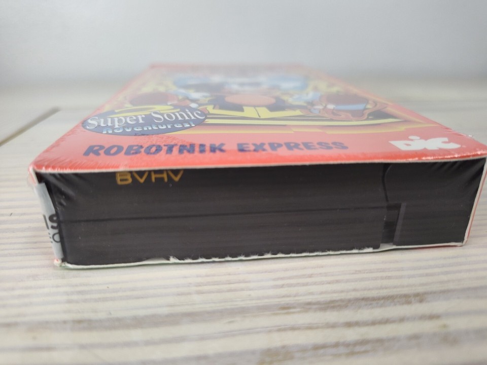 Adventures of Sonic The Hedgehog: Robotnik Express VHS NEW SEALED ...